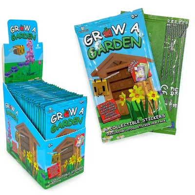 Grow a Garden - Collectible Stickers Card Pack