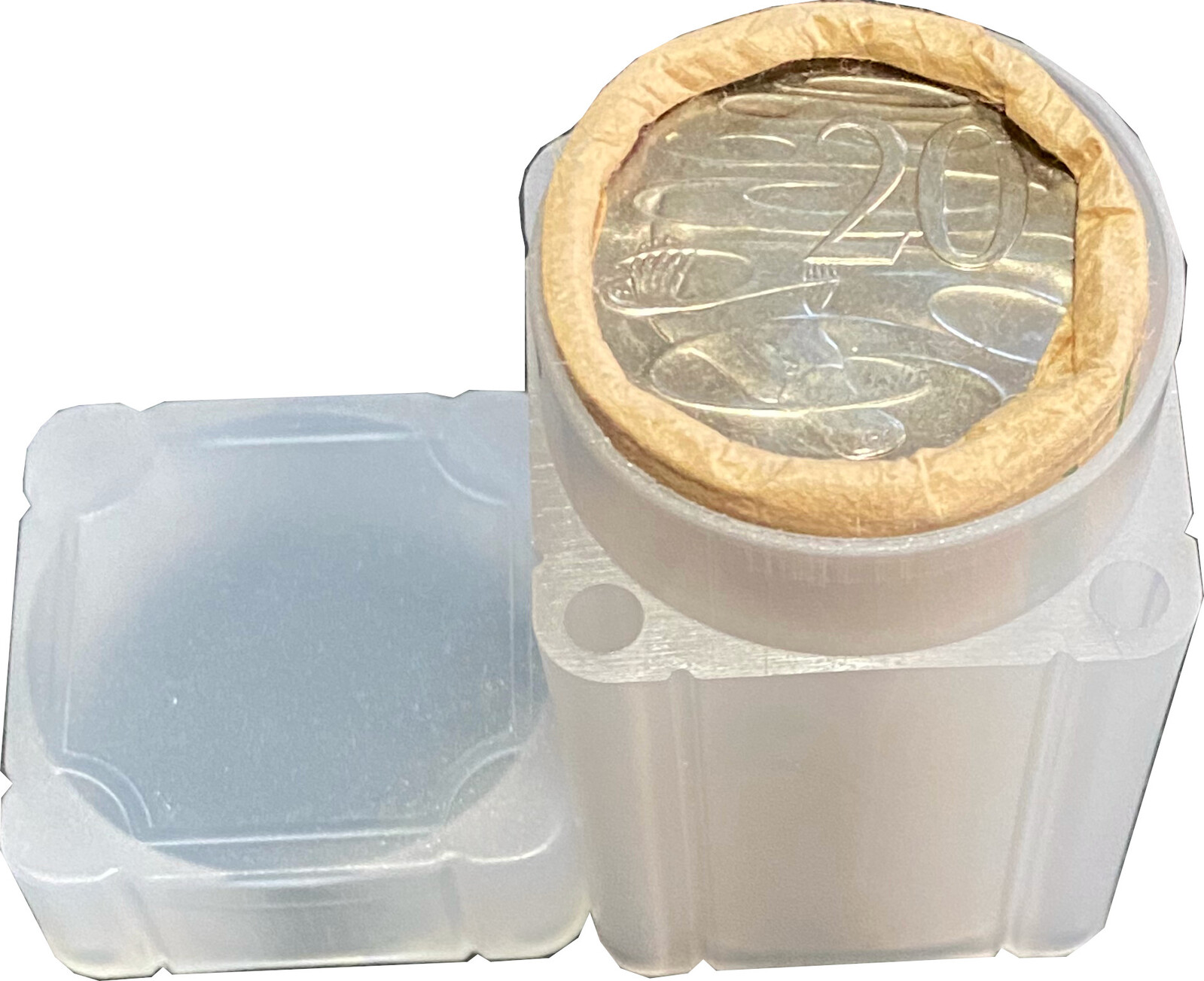 Twenty Cent Coin Tube